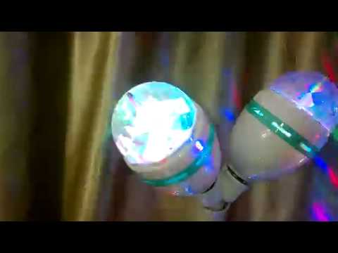 Crystal Magic Bulb -- 360 Derece Dönen Lamba