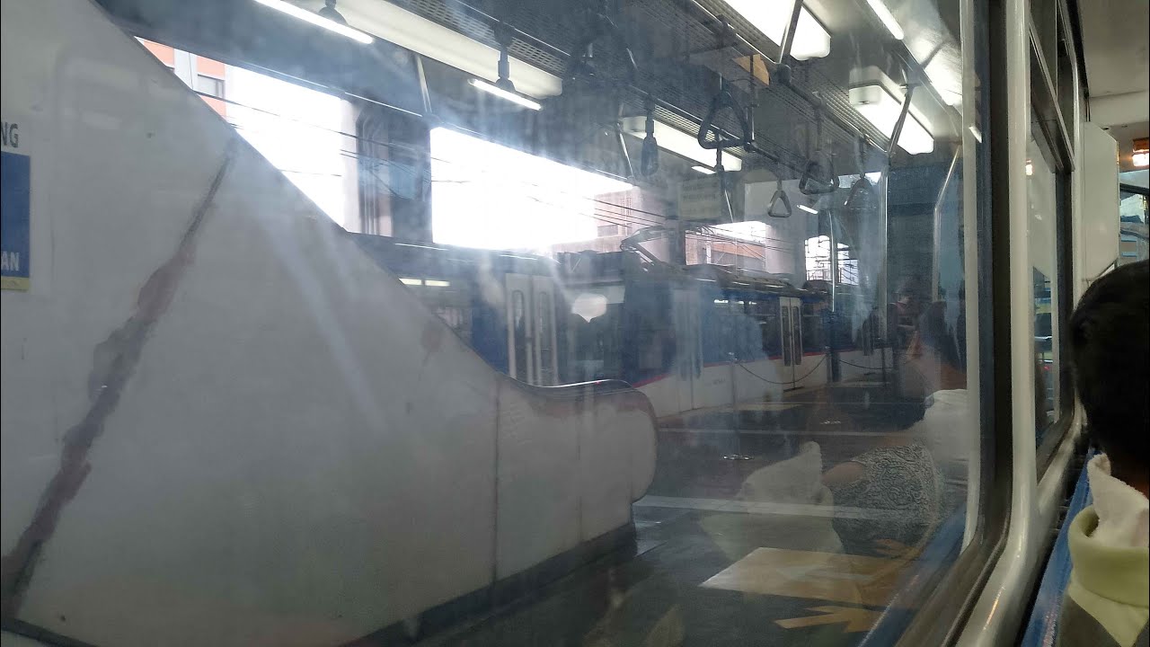 MRT-3 Trip from Magallanes Station to Guadalupe Station, Makati, Metro ...