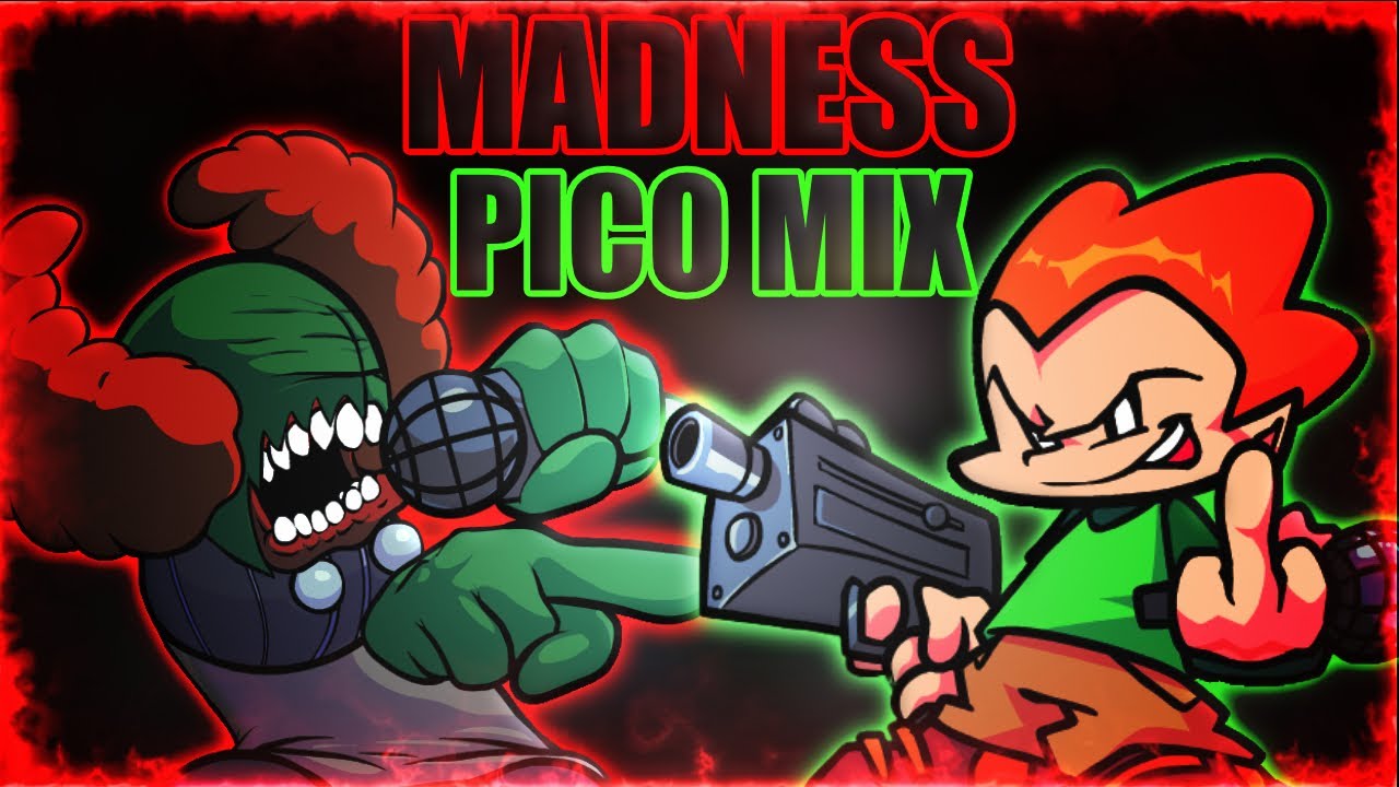 Friday Night Funkin' VS Tricky: Madness Pico Mix Playable Chart (FNF ...