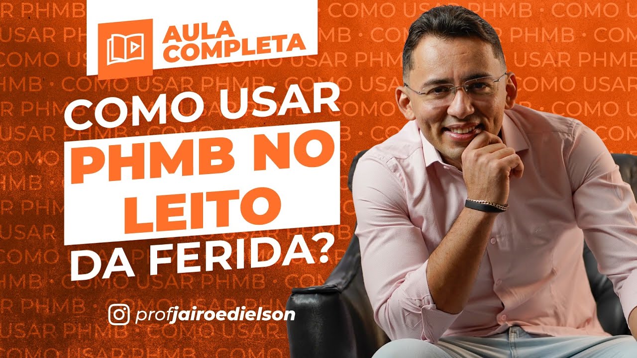 Como usar PHMB no Leito da Ferida - YouTube