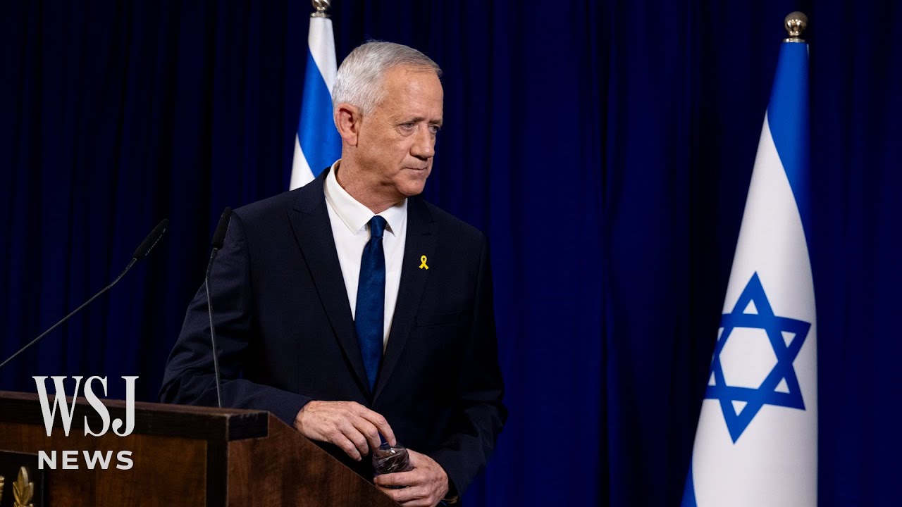 Netanyahu’s Top Rival Quits Israeli Government Amid War in Gaza | WSJ ...