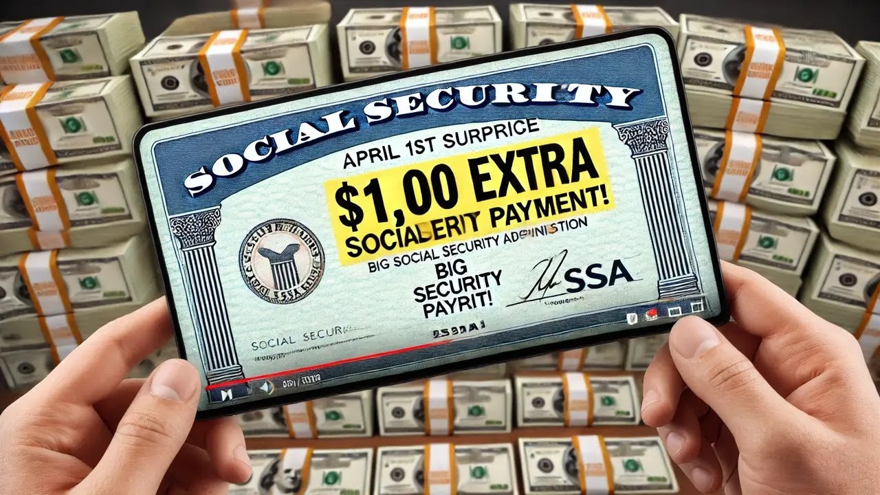 April 1st Surprise! 💰 $1,000 Bonus Social Security Payment for Seniors ...
