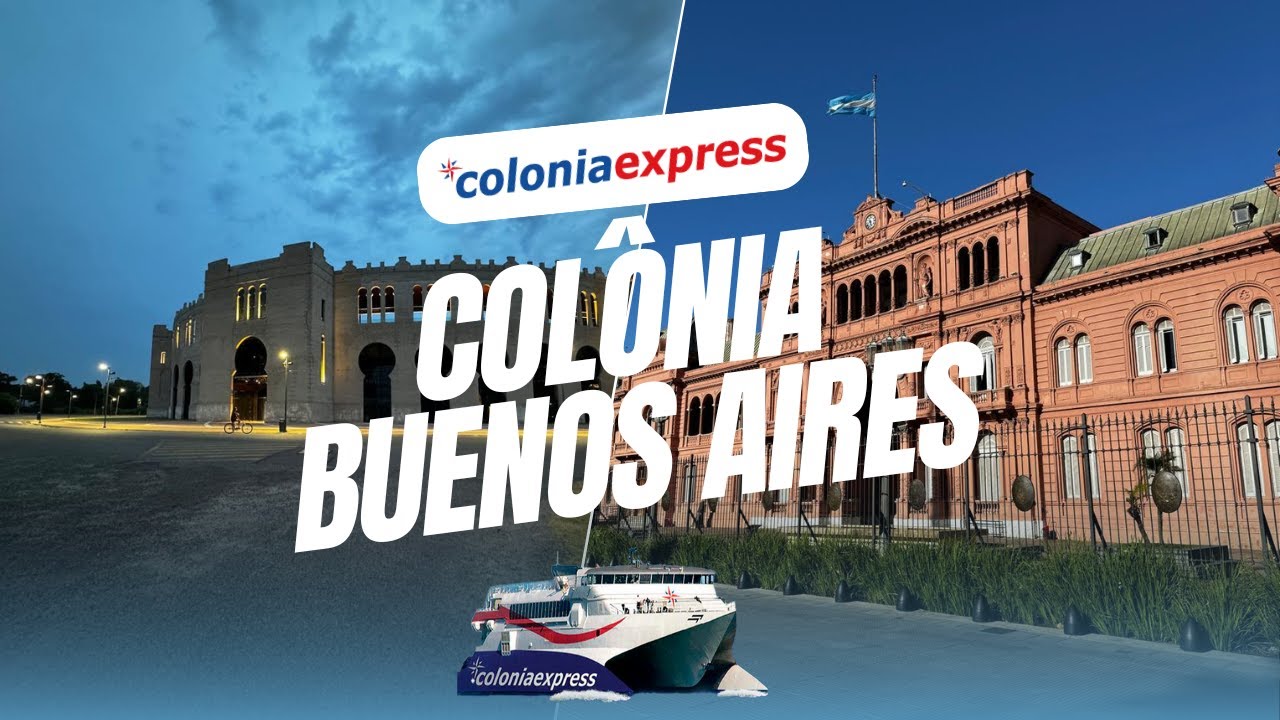 Colonia Express - Como ir do Uruguai para a Argentina de Ferry ...