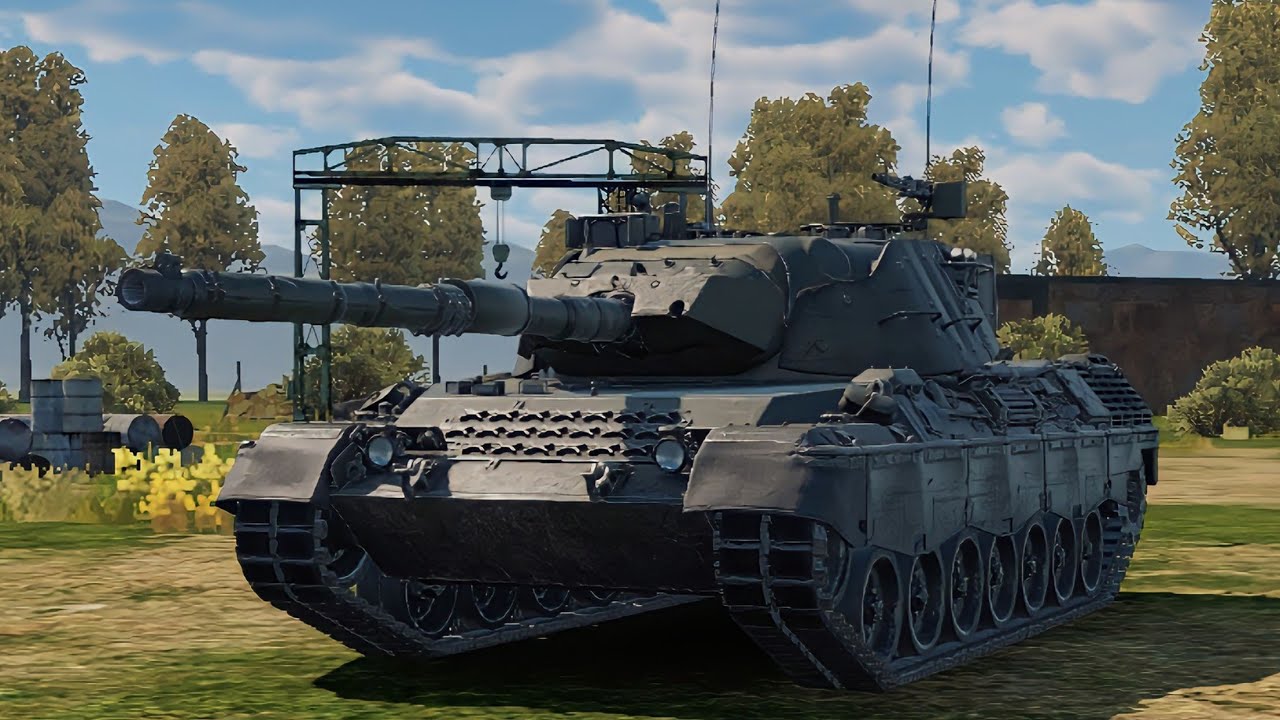 Italian Main Battle Tank - Leopard 1A5 Gameplay | War Thunder Mobile ...