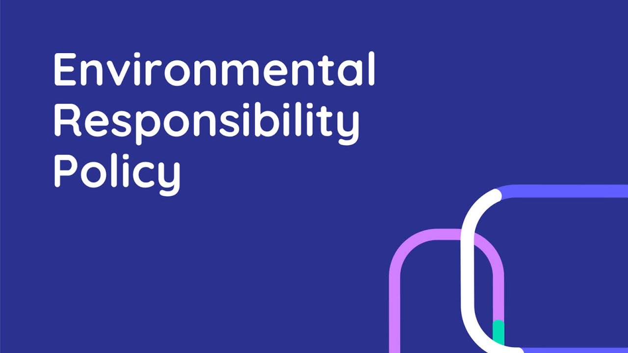 Environmental Responsibility Policy Video Template (Editable) - YouTube
