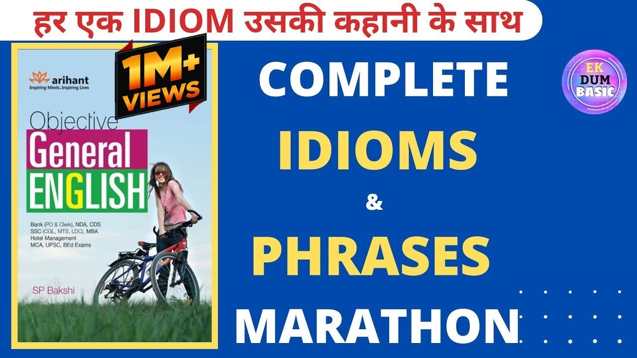 COMPLETE IDIOMS CLASS(Pdf in description) - YouTube
