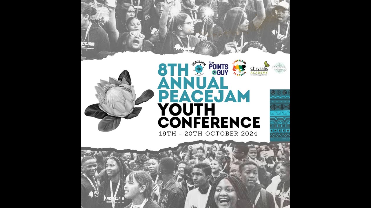 PeaceJam South Africa Youth Leadership Conference 2024 - YouTube