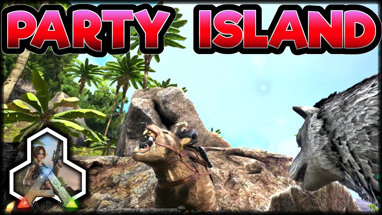 Ark Survival Evolved Carnivore Party Island -Console Edition Gameplay 1 ...