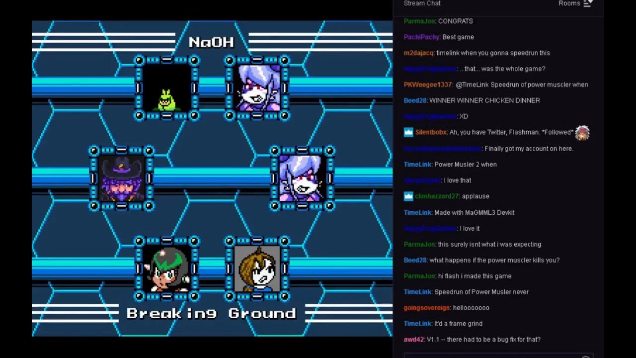 Mega Man Fangame Sampler #22: Power Muscler, Make a Good 24 Hour Mega ...