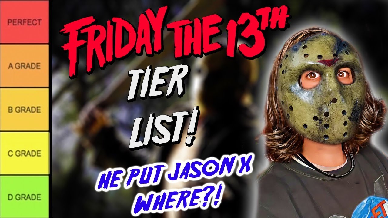 Friday the 13th Franchise Tier list | He Put Jason X WHERE?! - YouTube