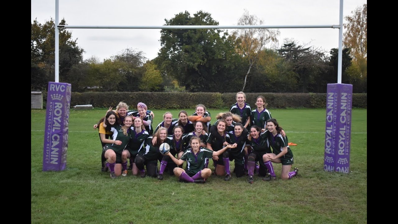 RVC Women's Rugby Sponsored Run for Refuge - YouTube