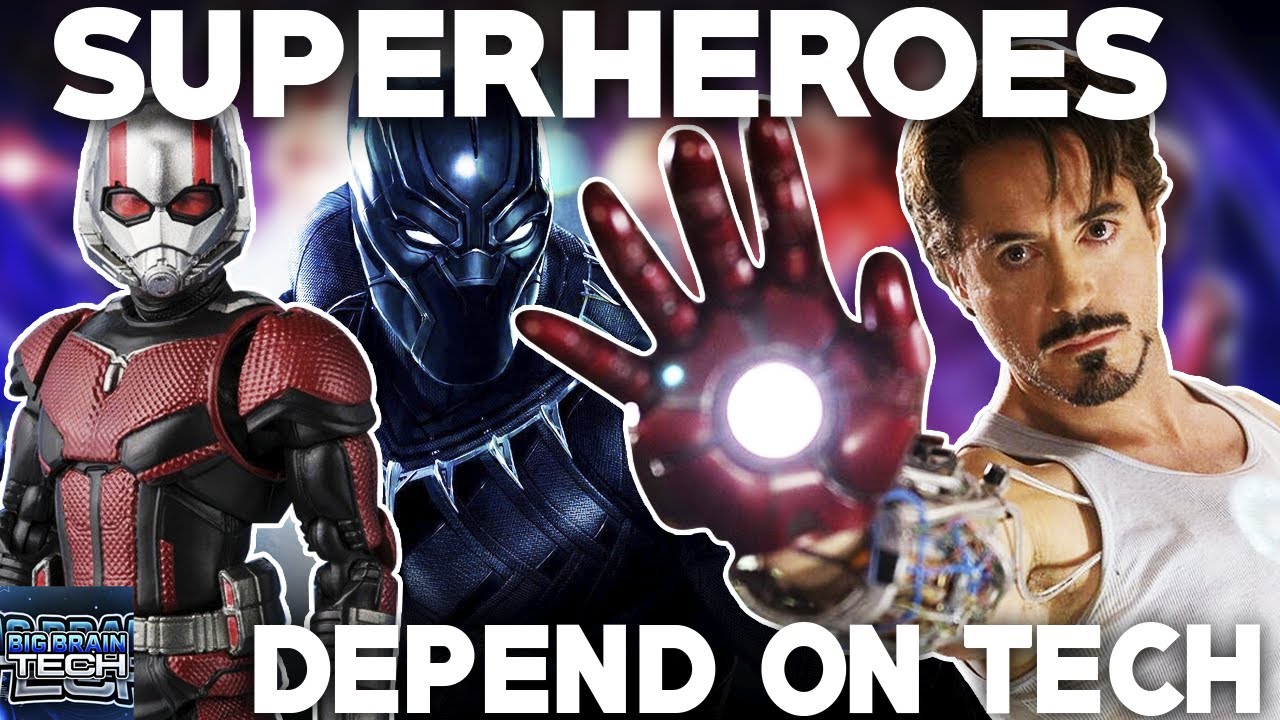 10 Ingenious Superheroes That Depend On Technology - YouTube