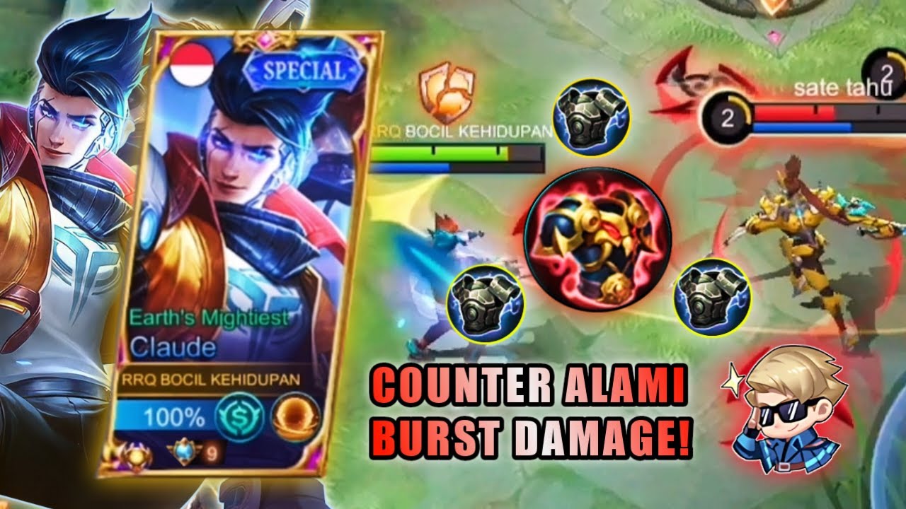 MAIN CLAUDE KOK MATI TERUS? MUNGKIN KALIAN HARUS COBAIN COMBO BUILD INI ...