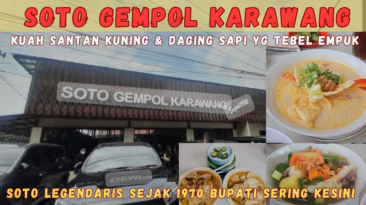 Kuliner legendaris sejak tahun 1970 tetep enak sampe sekarang wajib ...