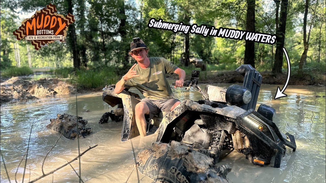 Submerged & Sendin' It | Deep Water Rides at Muddy Bottoms - YouTube