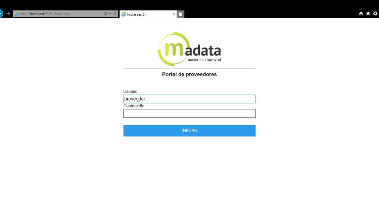 MADATA Portal de Recepción de Facturas - YouTube