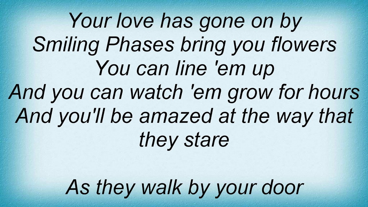 Blood, Sweat & Tears - Smiling Phases Lyrics - YouTube