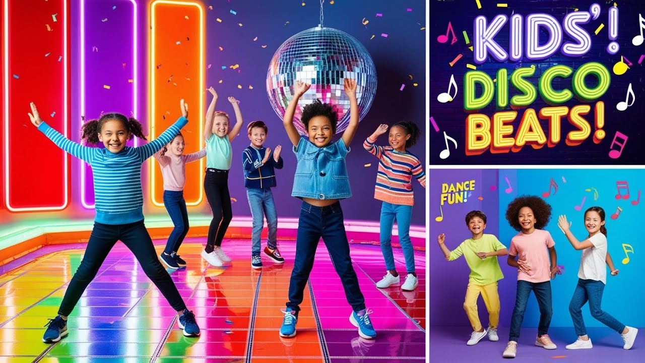 Kids on the Dance Floor | Kids' Disco Beats | Dance fun for kids - YouTube