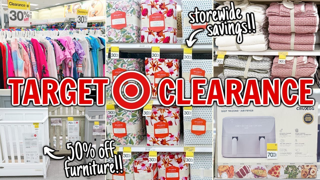 TARGET MEGA CLEARANCE! 🎯🤯 15-70% OFF EVERYTHING?! (You WON'T Believe ...