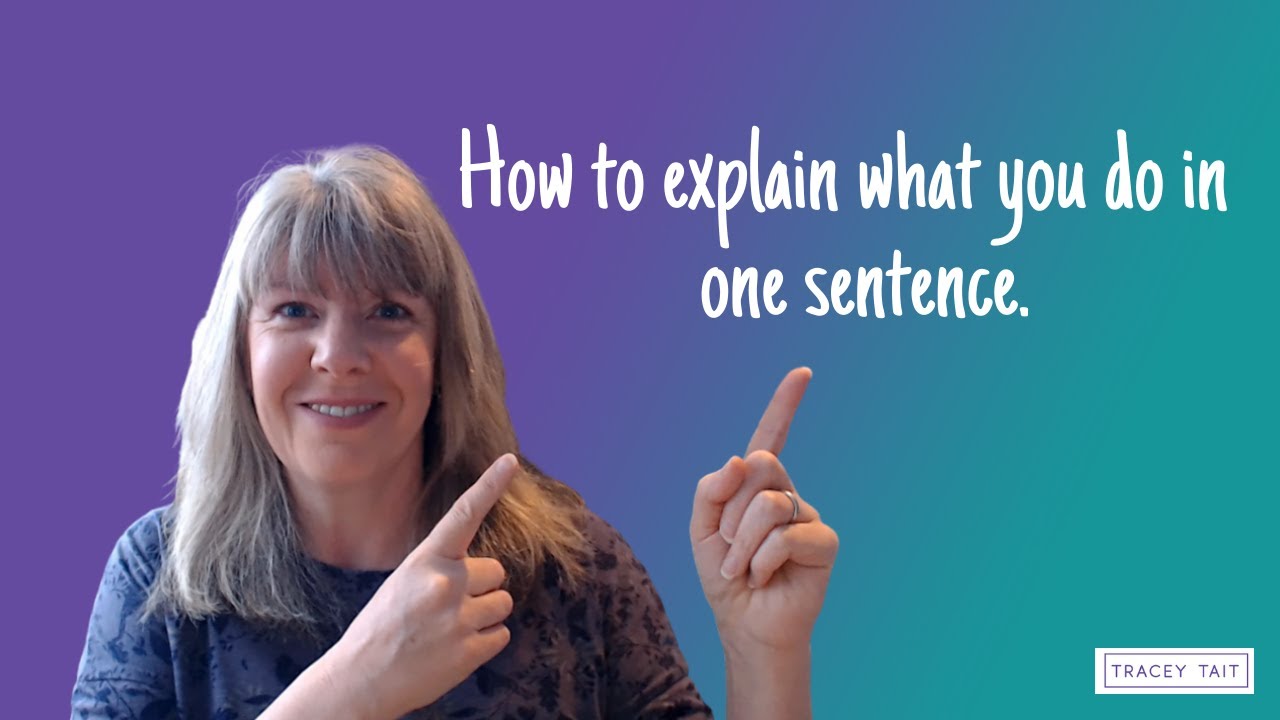 How To Explain What You Do In One Sentence YouTube how-to-explain-what-you-do-in-one-sentence-youtube