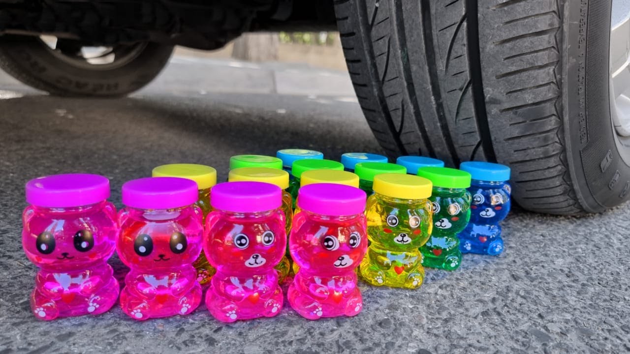 ULTIMATE ASMR CAR CRUSHING SLIME AND CRUNCHY TOYS COMPILATION ...