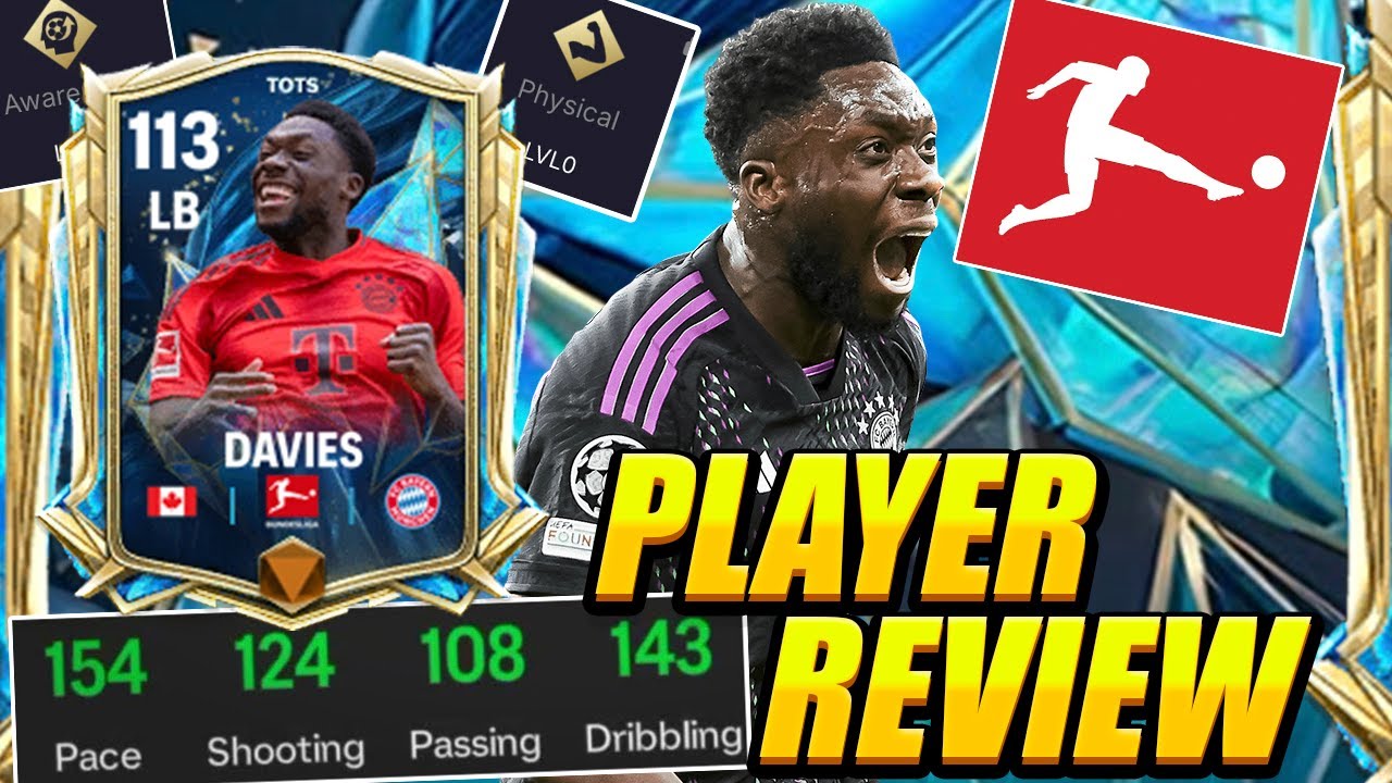 BEST LB! TOTS DAVIES PLAYER REVIEW! FULL RANK DAVIES REVIEW! TEAM OF ...