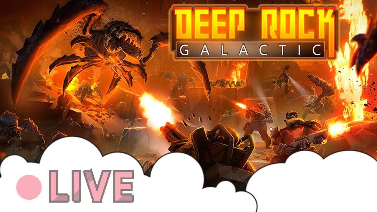 🔴 LIVE │ Dwarves Deep in Space - Deep Rock Galactic - YouTube