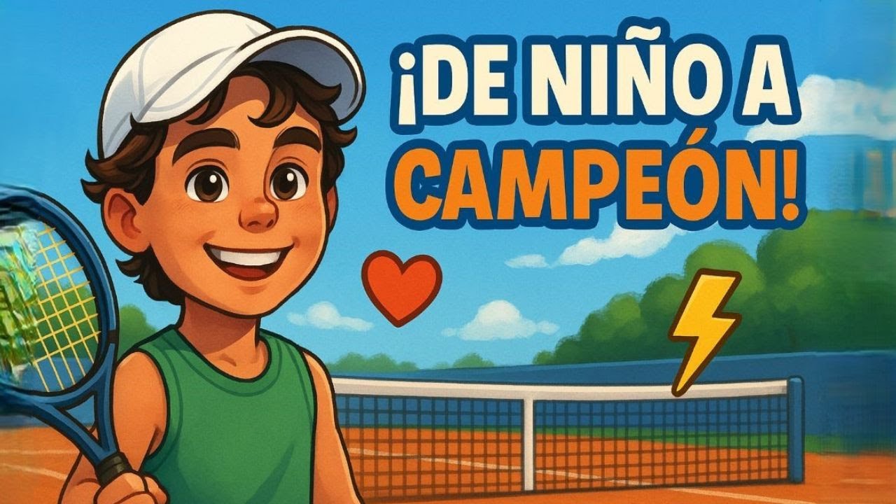 👉 La increíble historia de Rafa Nadal | Valores que inspiran a niños ...