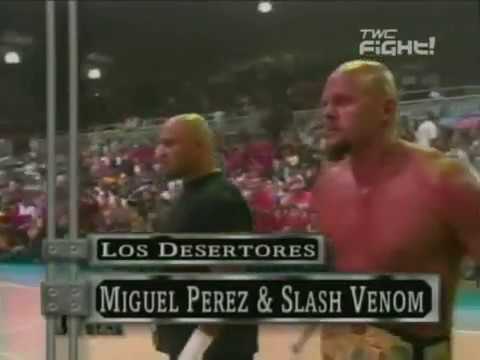 IWA: Miguel Pérez Jr. & Slash Venom vs. Victor The Bodyguard & Chet ...
