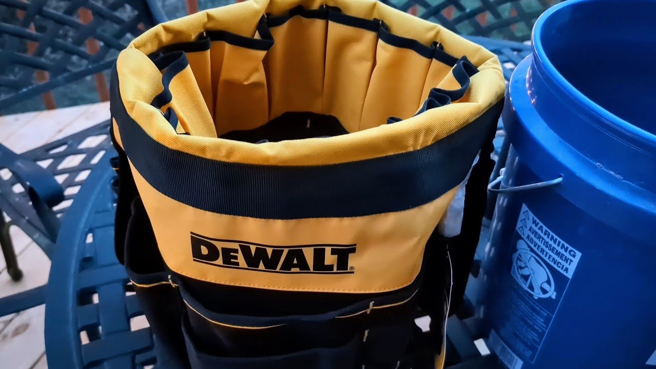 DEWALT Bucket Tool Organizer - YouTube