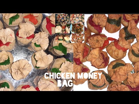 Chicken money bag/വളരെ ടേസ്റ്റി ആയ അടിപൊളി ചിക്കൻ സ്നാക്ക്./#Haya Fadi ...