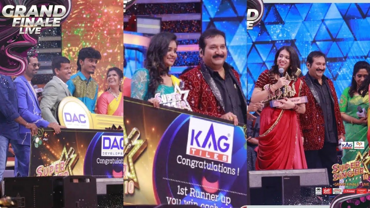 Super Singer Season 10 Grand Finale Live Winner 🏆 Announcement - YouTube