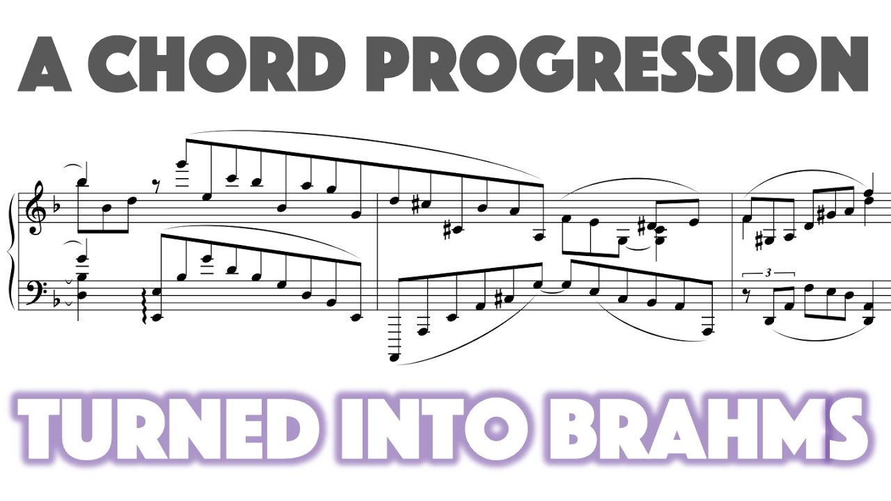 Brahms Style Textures on a Basic Chord Progression - YouTube
