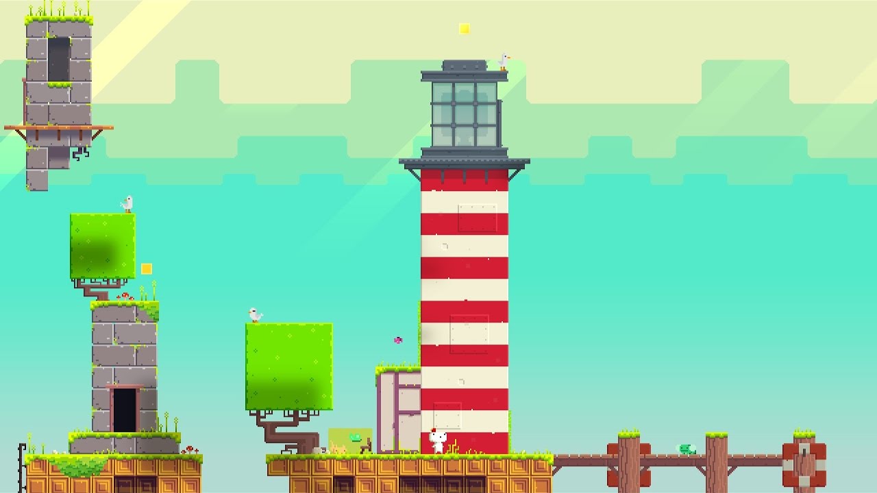 Fez Let's Play Part 5: Gomez and the Lighthouse - YouTube