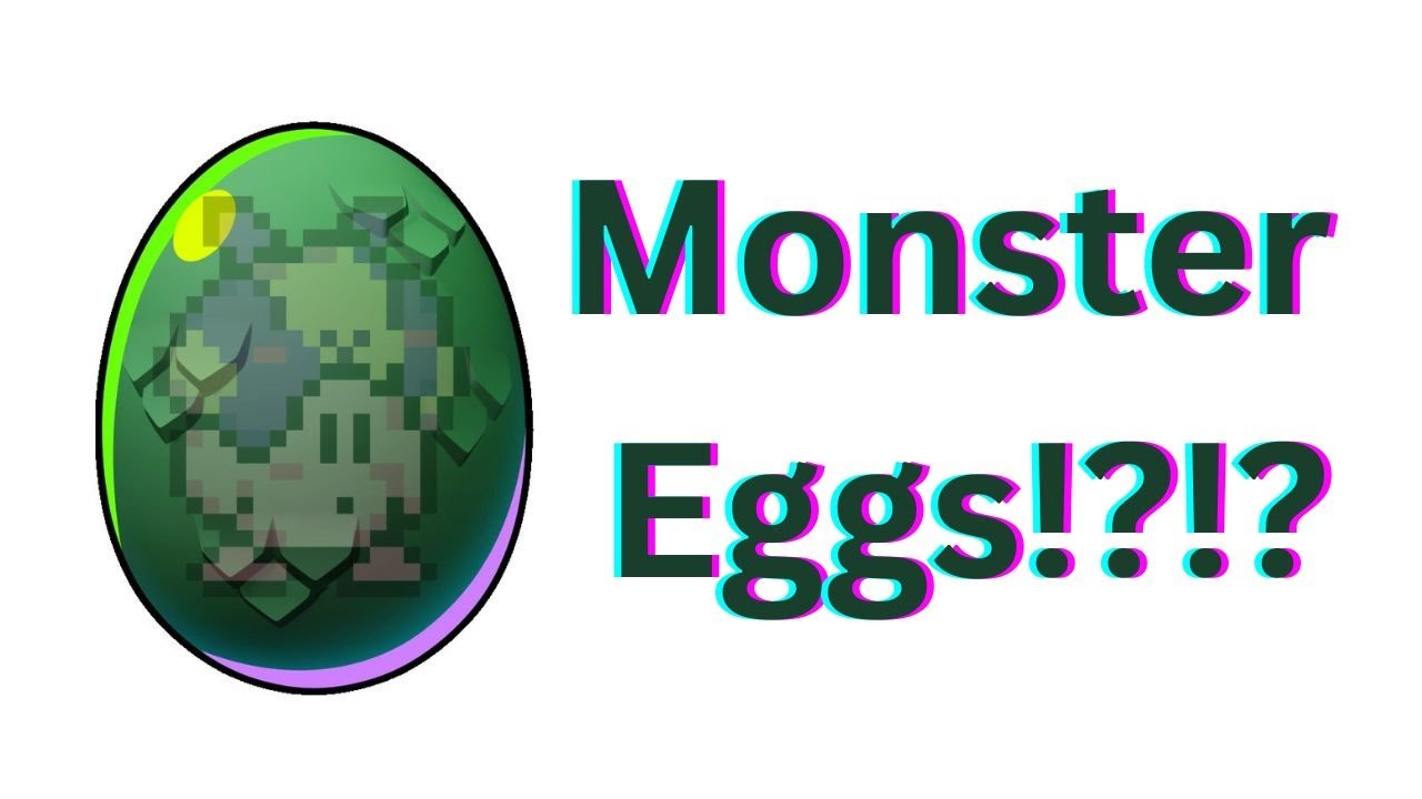 Remember Monster Eggs... - YouTube
