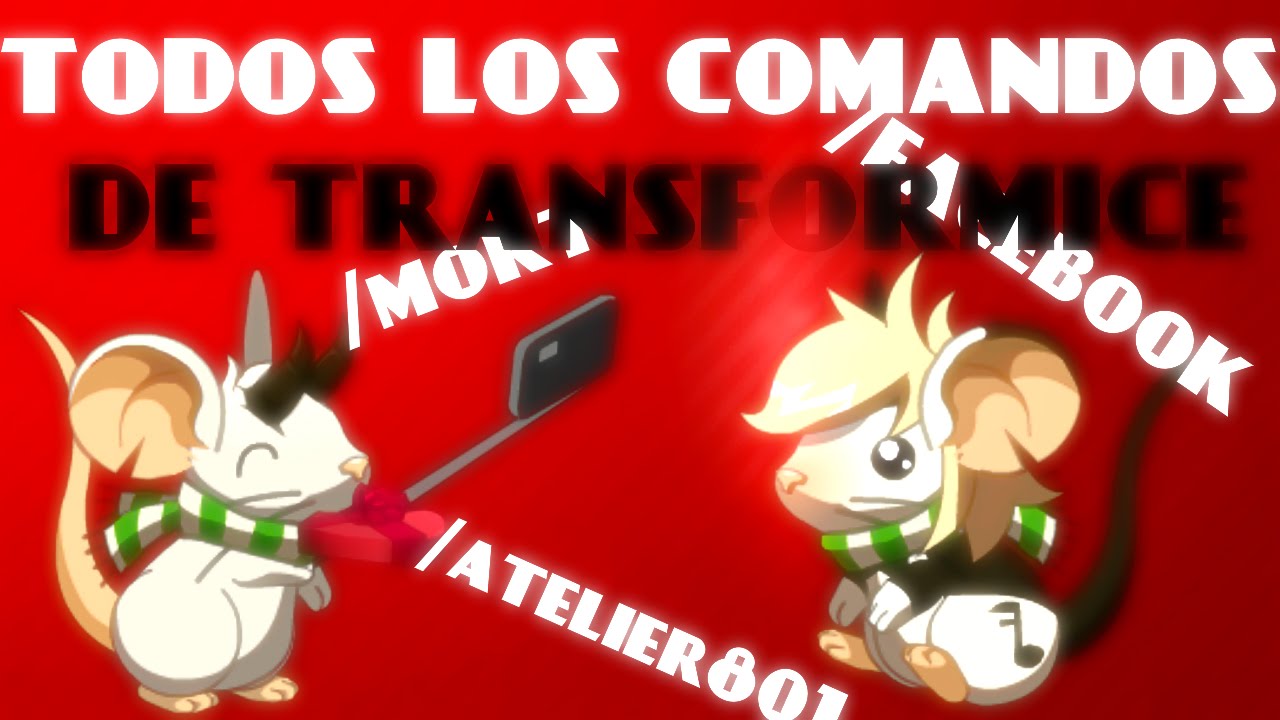 Todos Los Comandos De Transformice (Parte 1) - YouTube