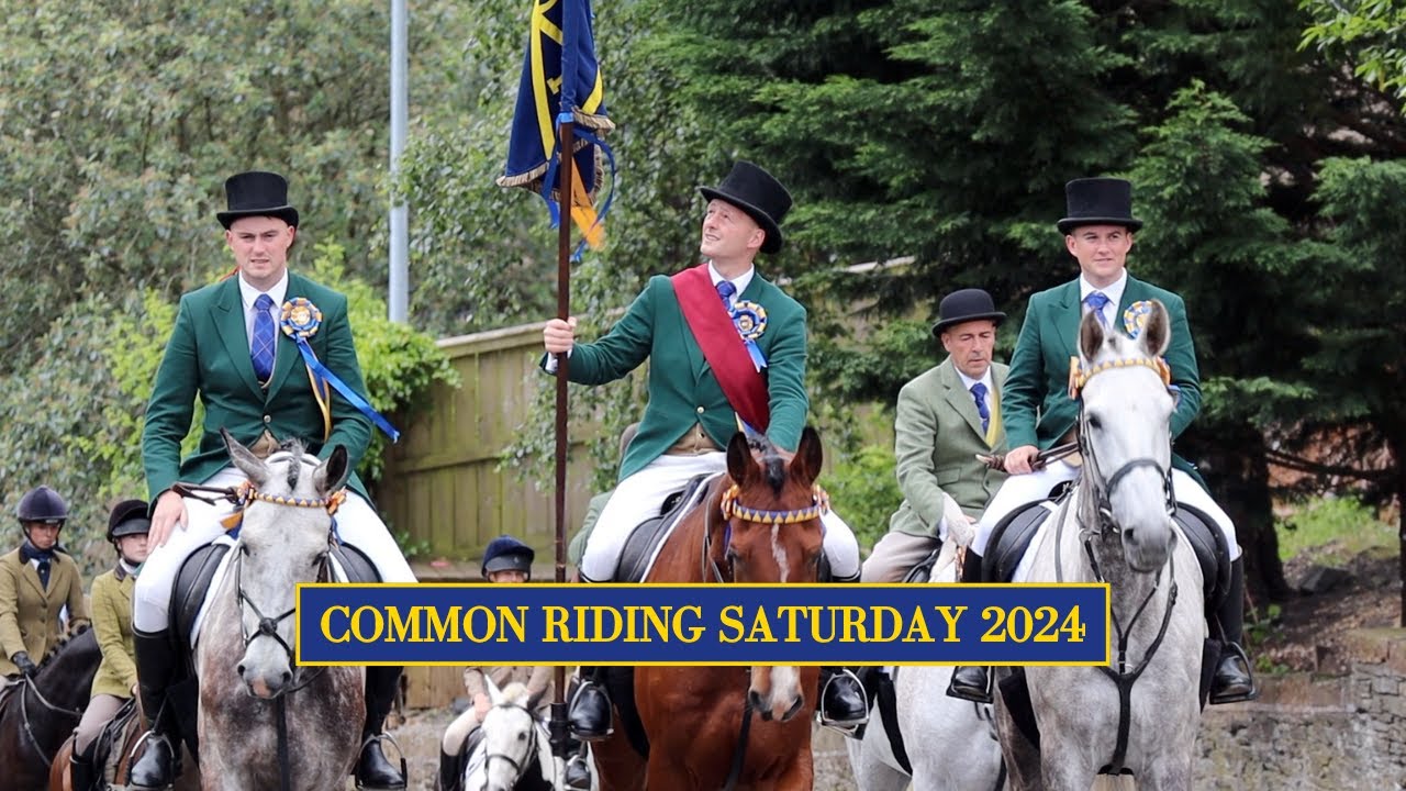 Common Riding Saturday | Hawick Common Riding 2024 - YouTube