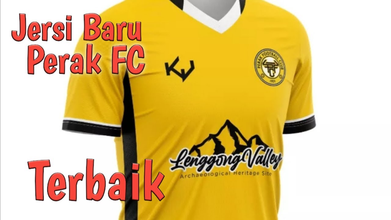 Perak FC 2021 Jersi Baru Home & Away - YouTube