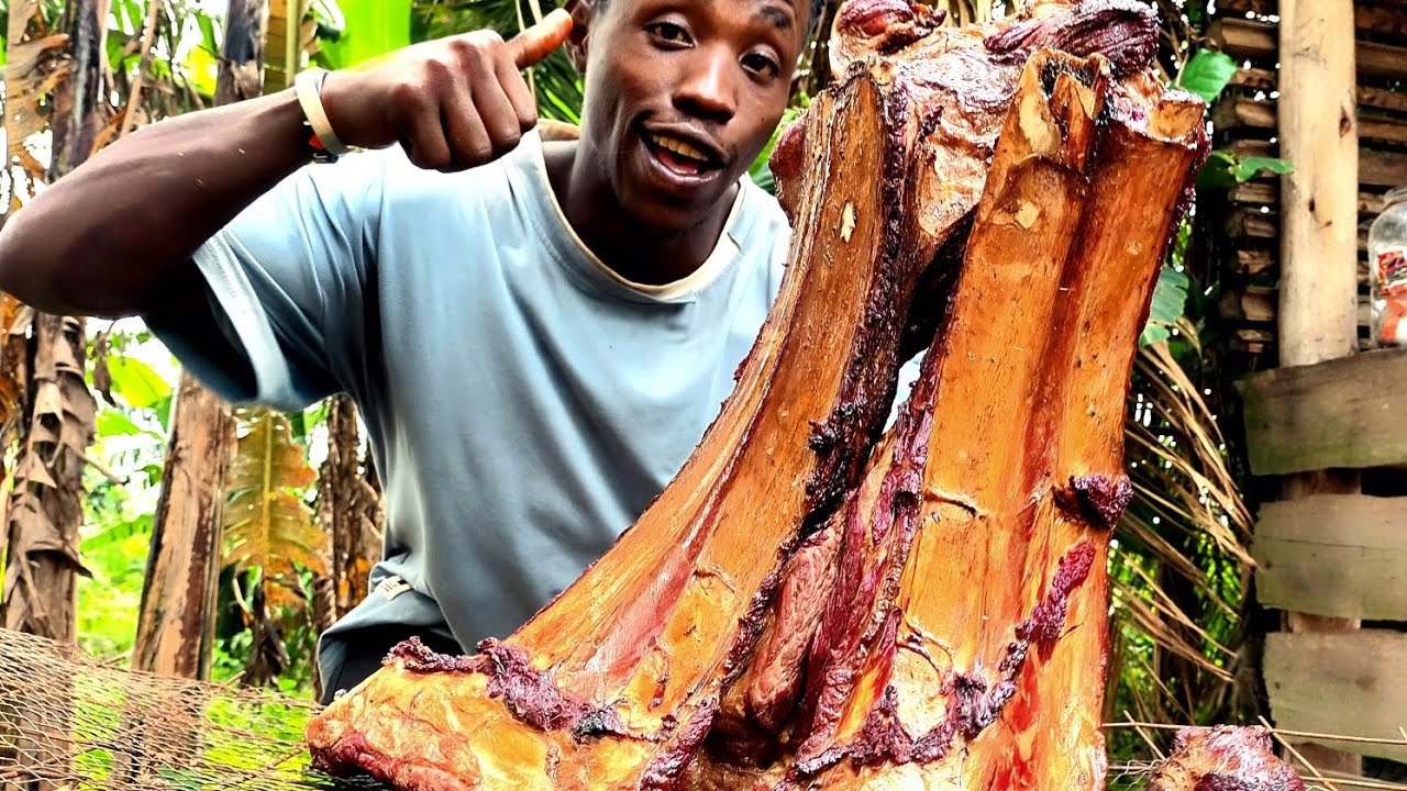 Homestead Life: Smoked Camel Ribs | Fried Rice, Millet/Cassava Bread ...