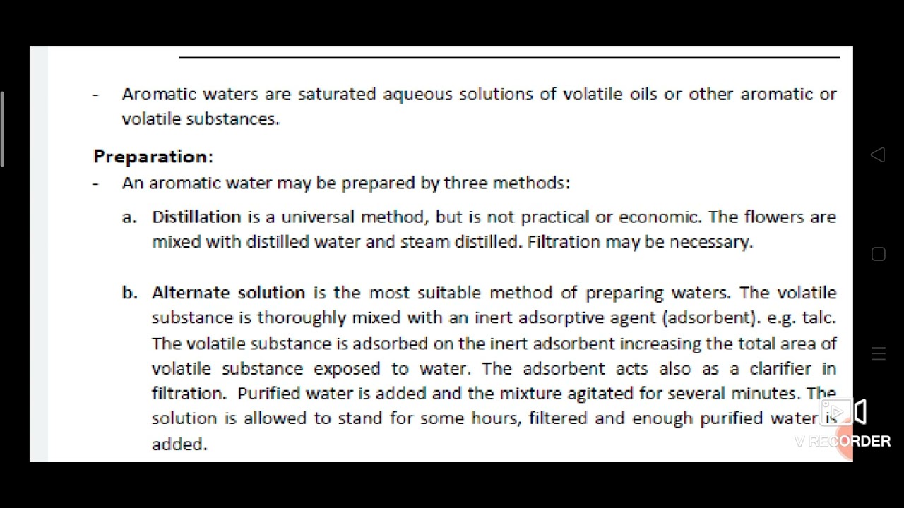 Lecture 7 A Pharmaceutics I - YouTube