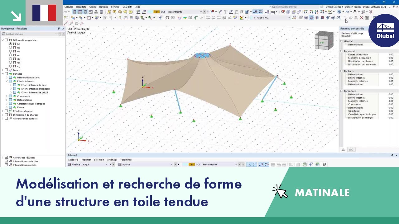 Matinale de Dlubal Software | Modélisation et recherche de forme d'une ...