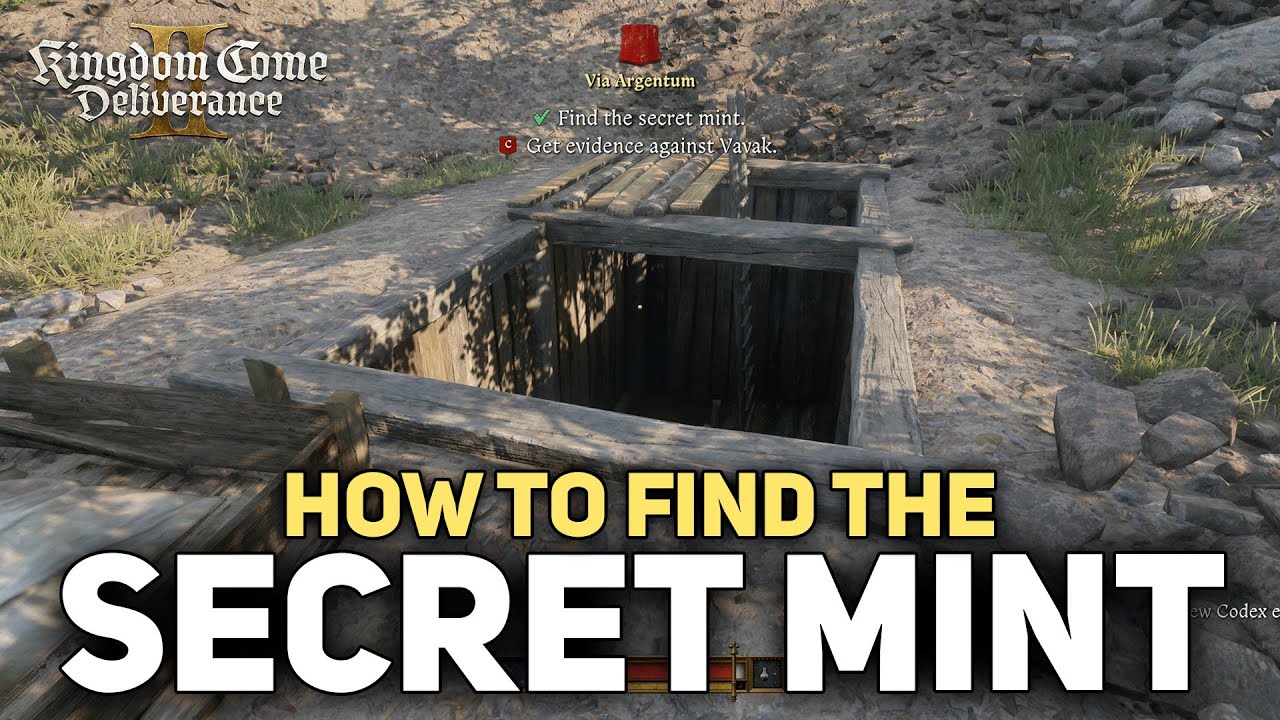 Find The Secret Mint (Via Argentum Quest) Kingdom Come Deliverance 2 ...