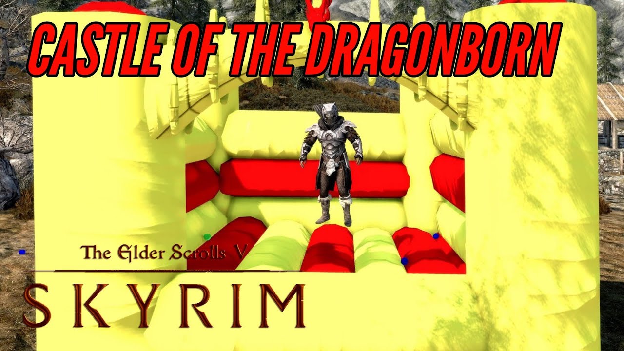 Skyrim PS4 Mods: Castle of The Dragonborn - YouTube