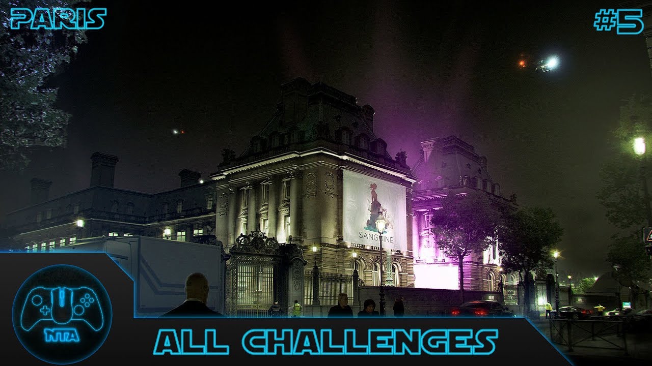 Hitman - Paris - All Challenges - Part 5 - YouTube