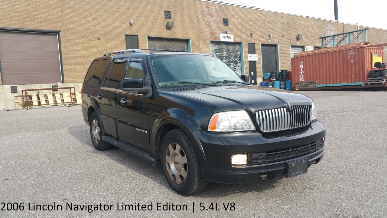 2006 Lincoln Navigator Limited Edition Walk-around - YouTube