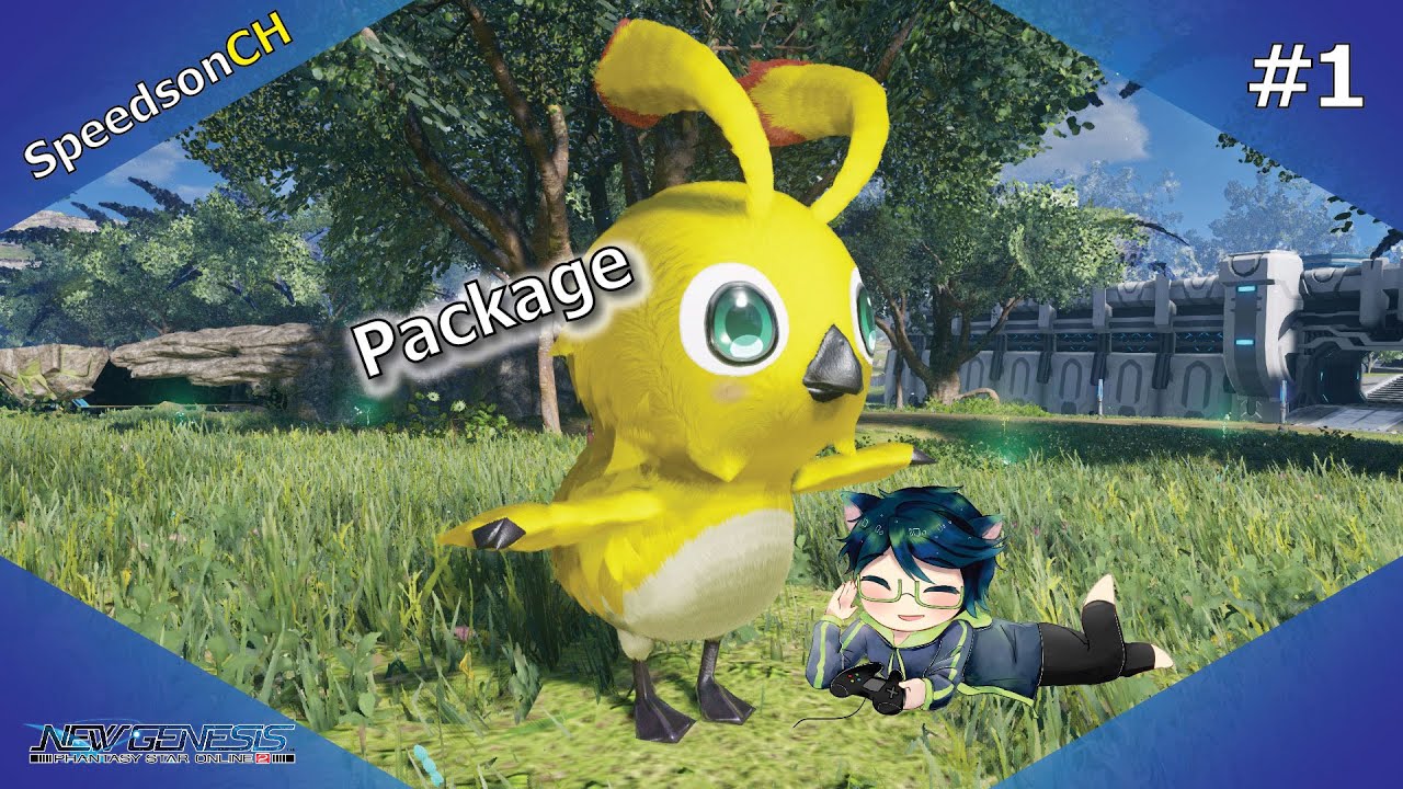 [PSO2:NGS] Review Package #1 | Start Dash Rappy Pack - YouTube