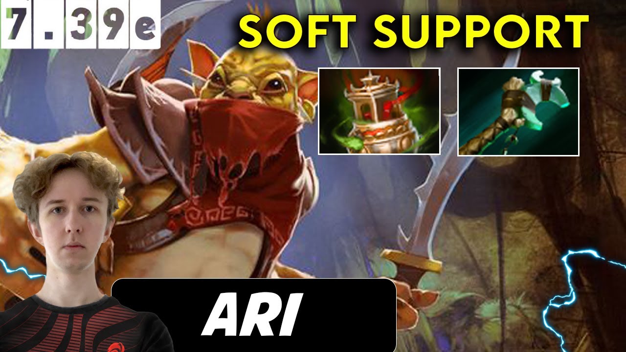 Ari Bounty Hunter Soft Support - Dota 2 Patch 7.39e Pro Player ...