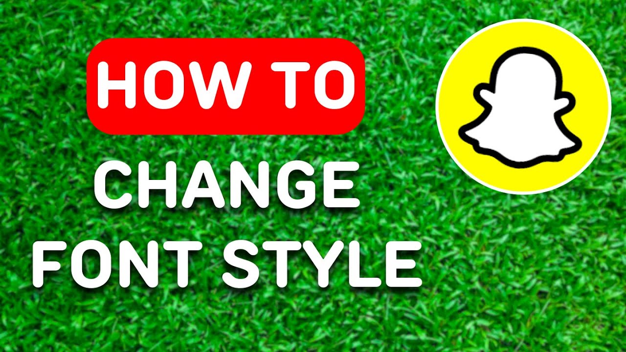 How to Change Snapchat Font Style (2025) - Full Guide - YouTube