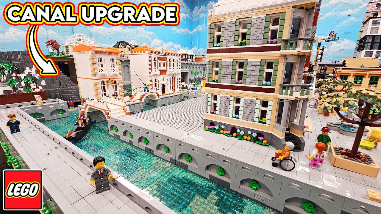Upgrading the LEGO Canal & Venetian Houses - YouTube