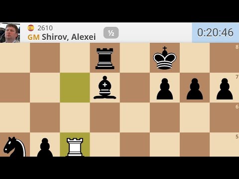 Alexei Shirov Vs Sandro Mareco Full Chess live game with analysis ...